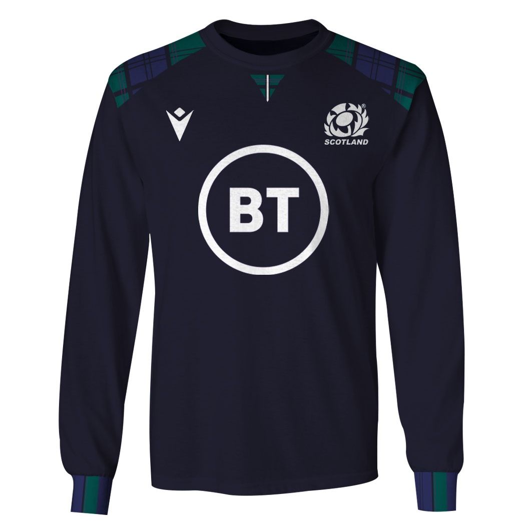 Personalize Scotland Six Nations Championship 2020 Home Rugby Jersey ...