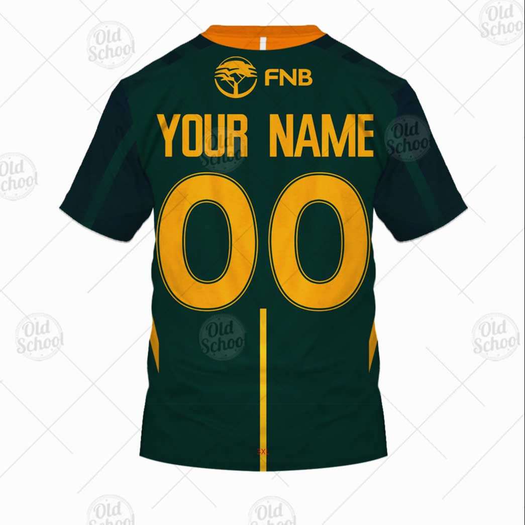 Personalise South Africa National Rugby Union Team Springboks SEVENS ...