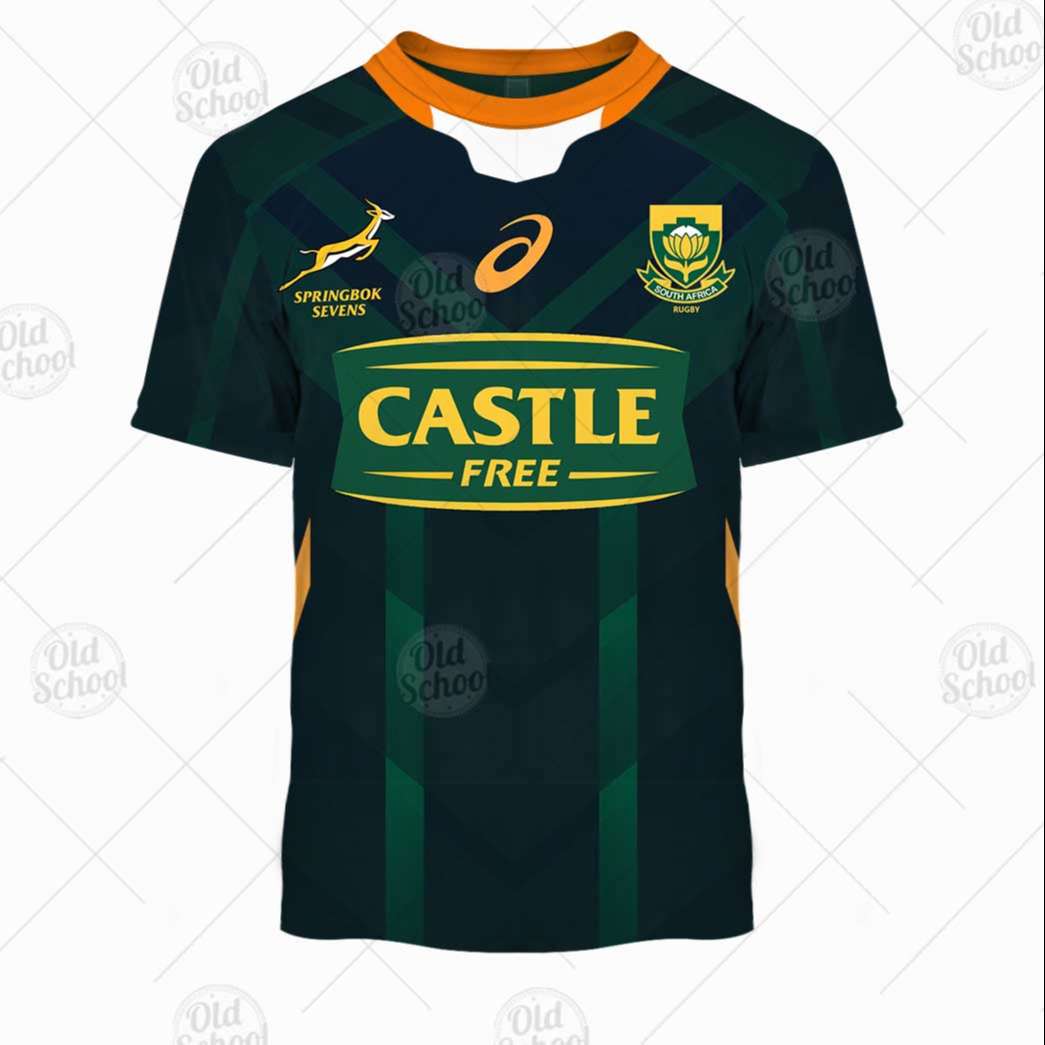 Personalise South Africa National Rugby Union Team Springboks SEVENS ...