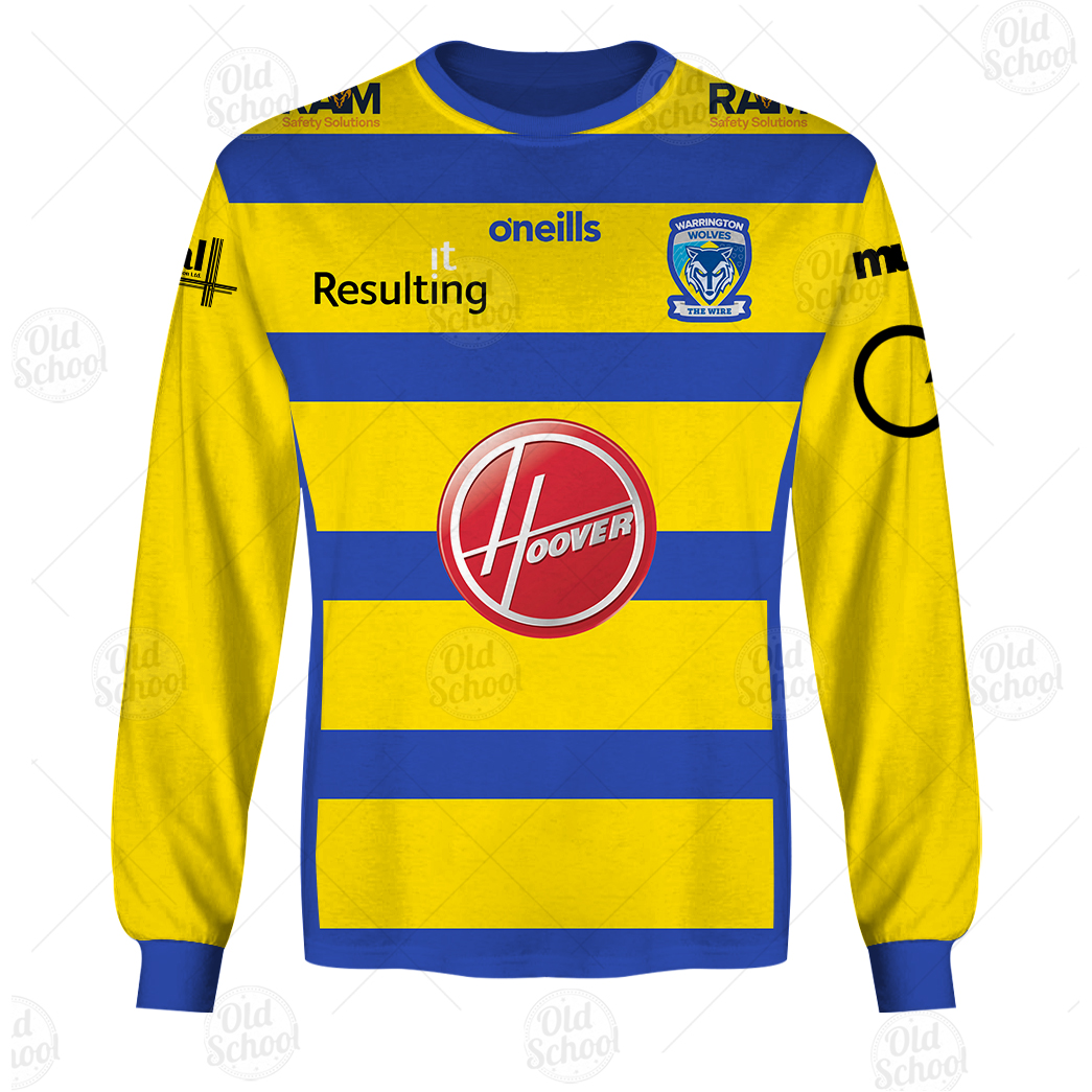 Personalise Super League Warrington Wolves 2021 Home Jersey - YourGears