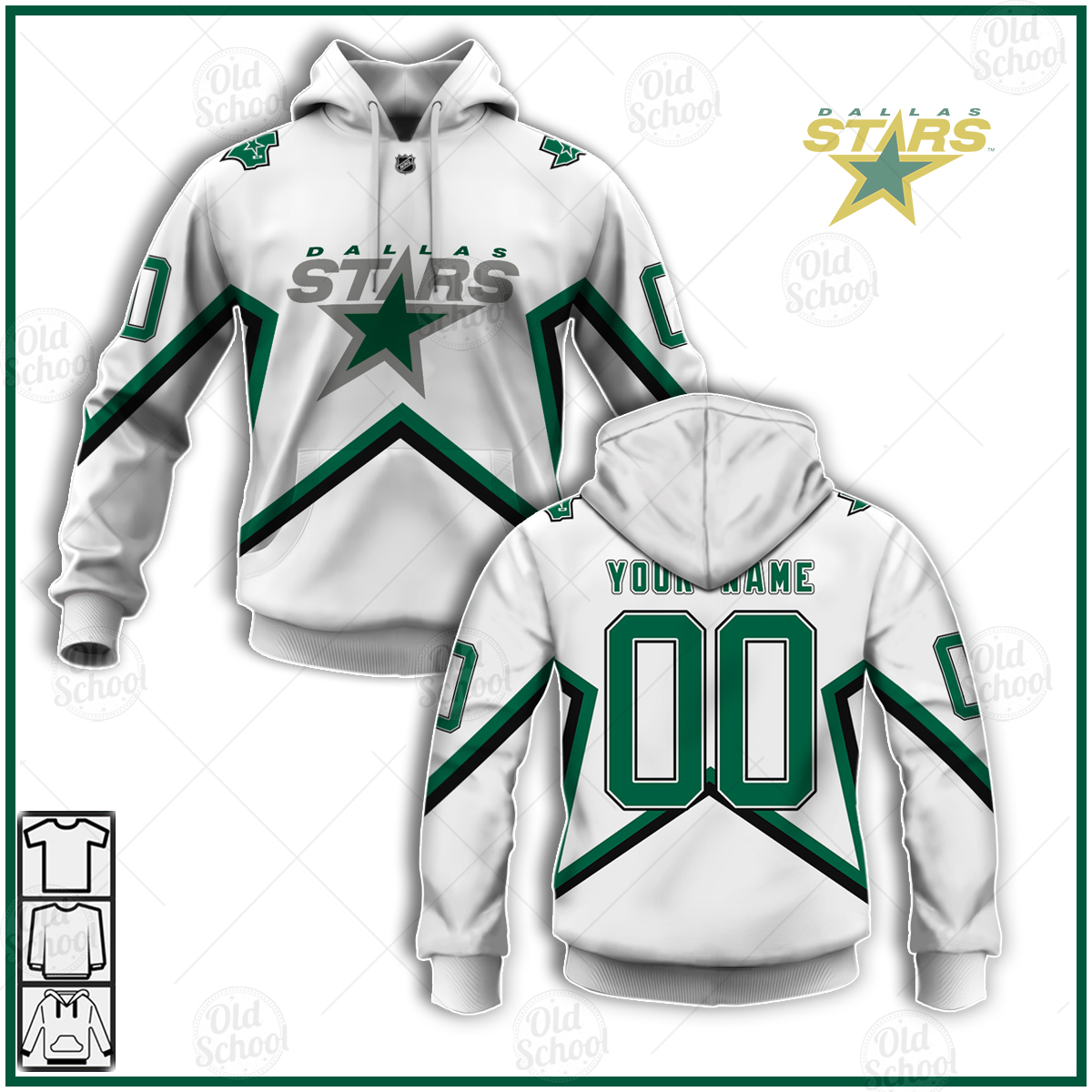 Personalize NHL Dallas Stars 2021 Reverse Retro Alternate Jersey ...
