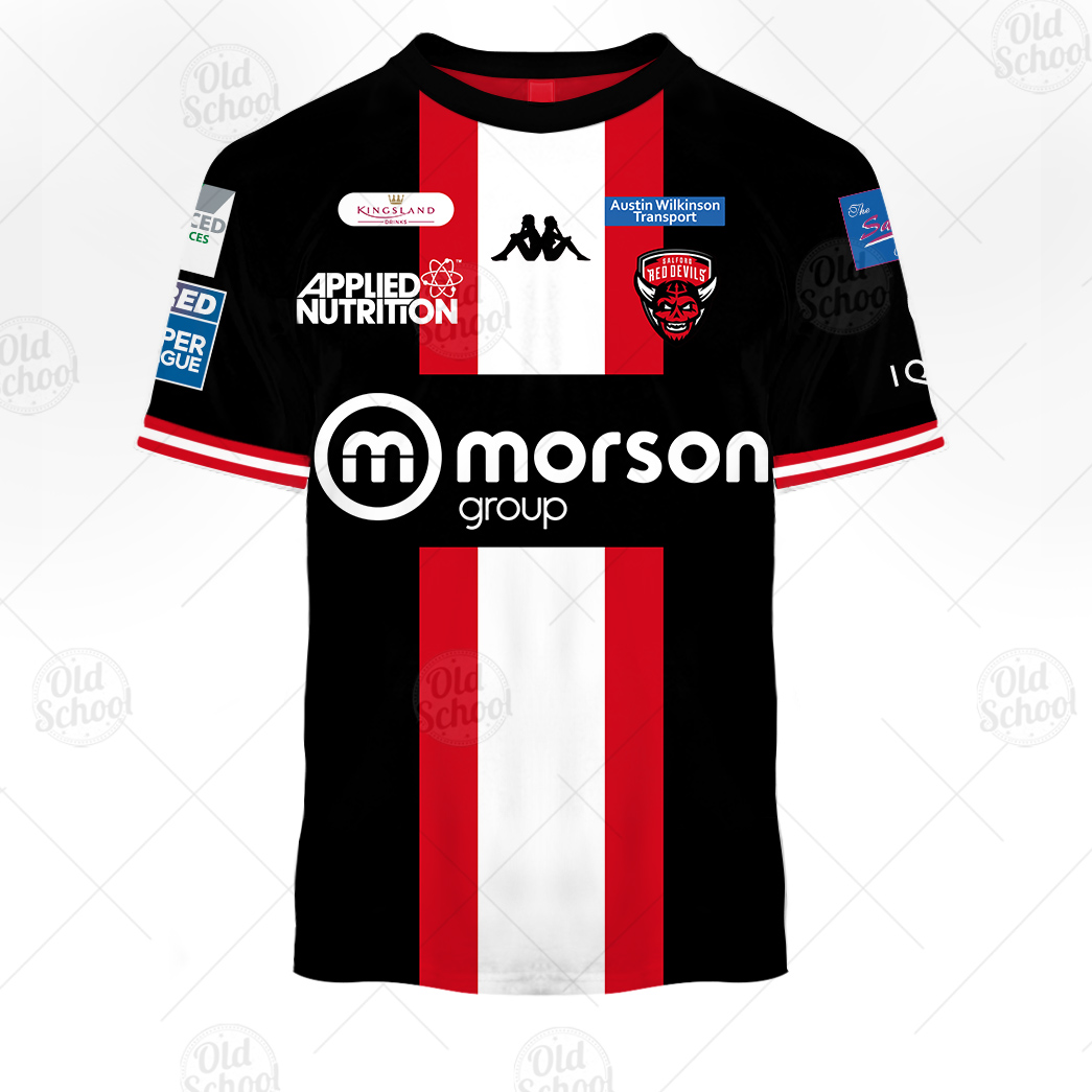 Personalise Super League Salford Red Devils 2021 Away Jersey - YourGears